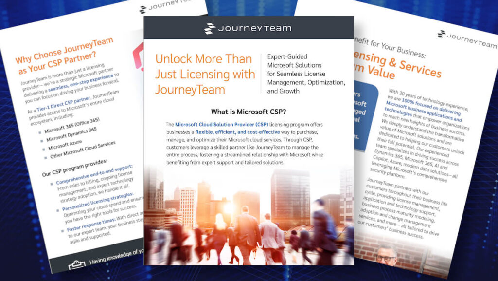 Microsoft License Management - JourneyTeam