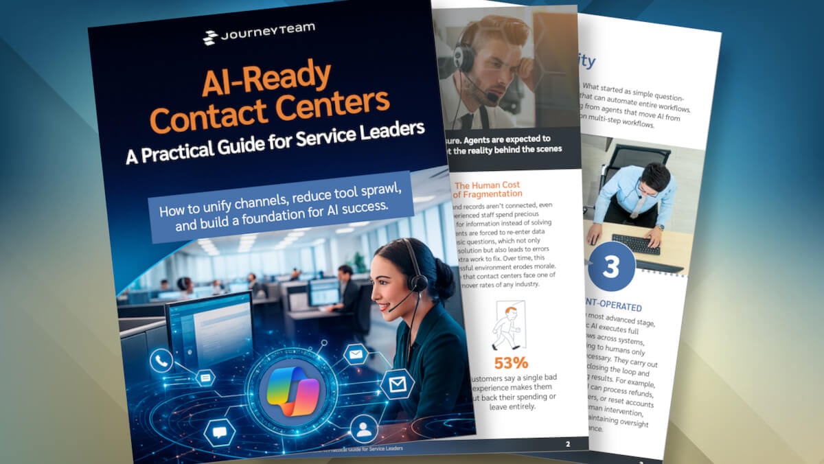eBook - Build a Future-Proof Customer Contact Center with AI